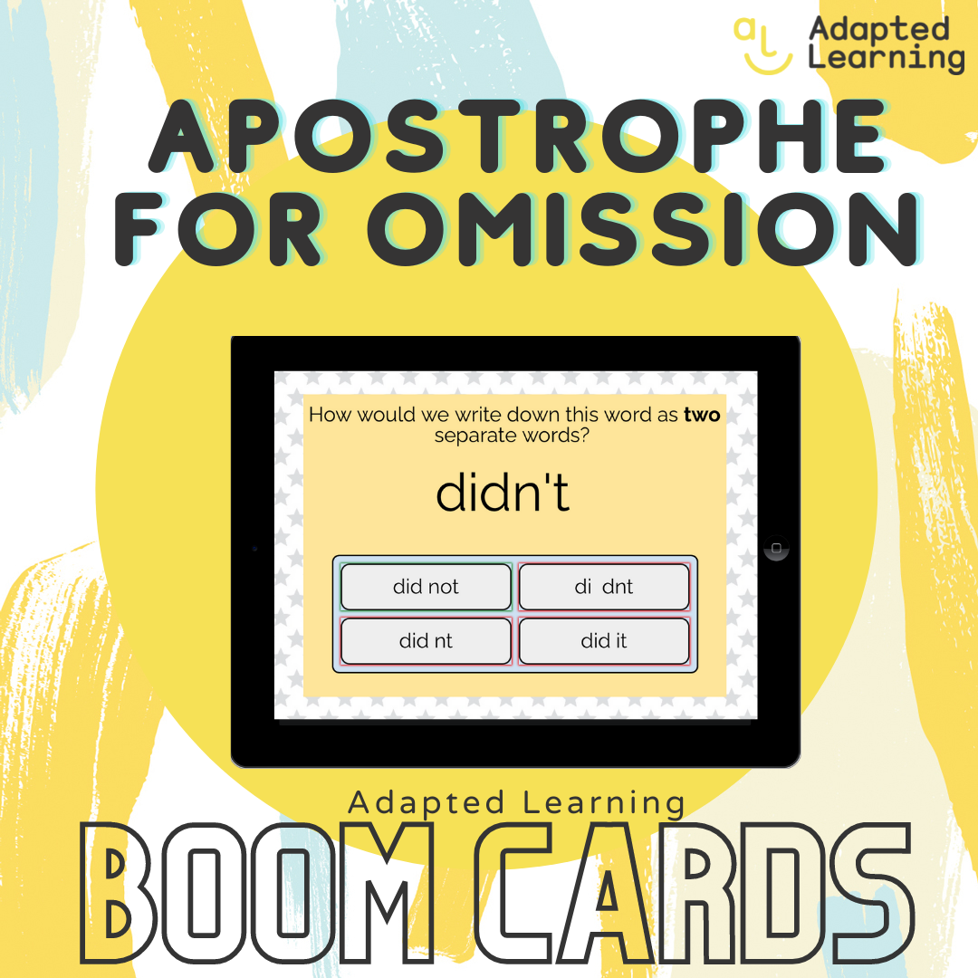 Boom Cards – Adapted Learning