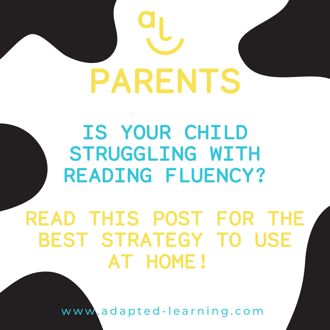 Reading Support at Home – Adapted Learning